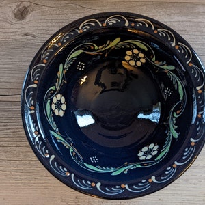 Streissel M. Pottery Painted Bowl - Etsy