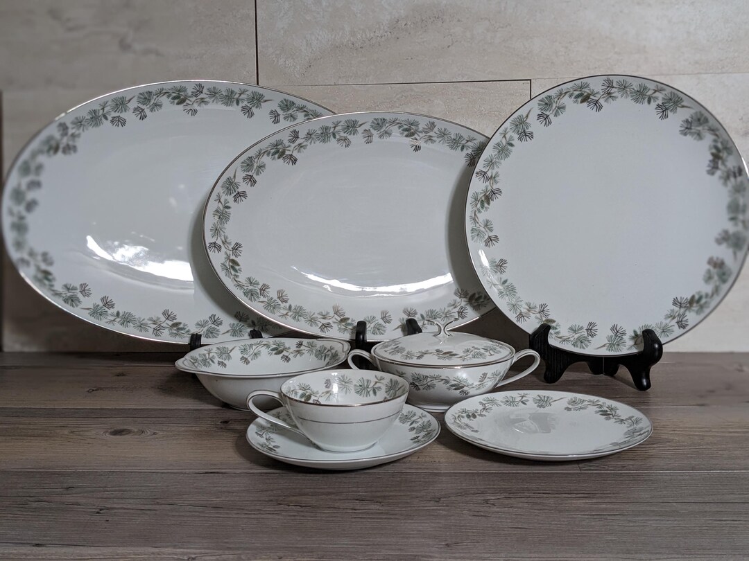 Vintage Noritake Pinetta Dishes - Etsy
