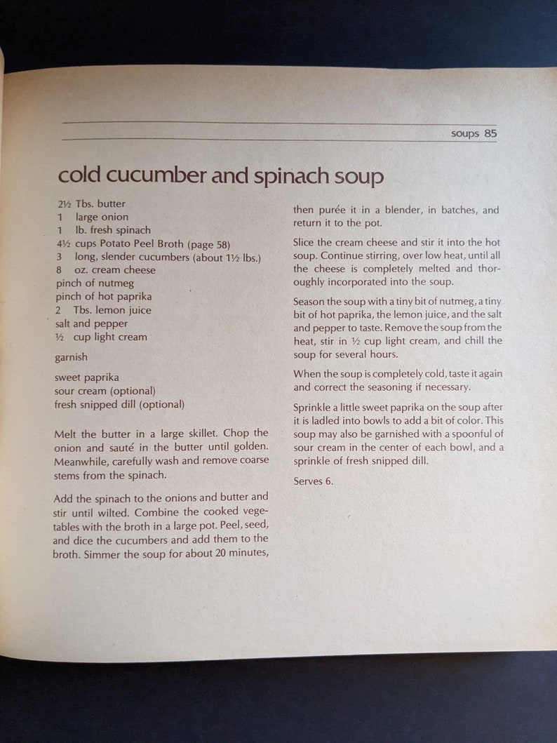 The Vegetarian Epicure Book Two by Anna Thomas | Etsy