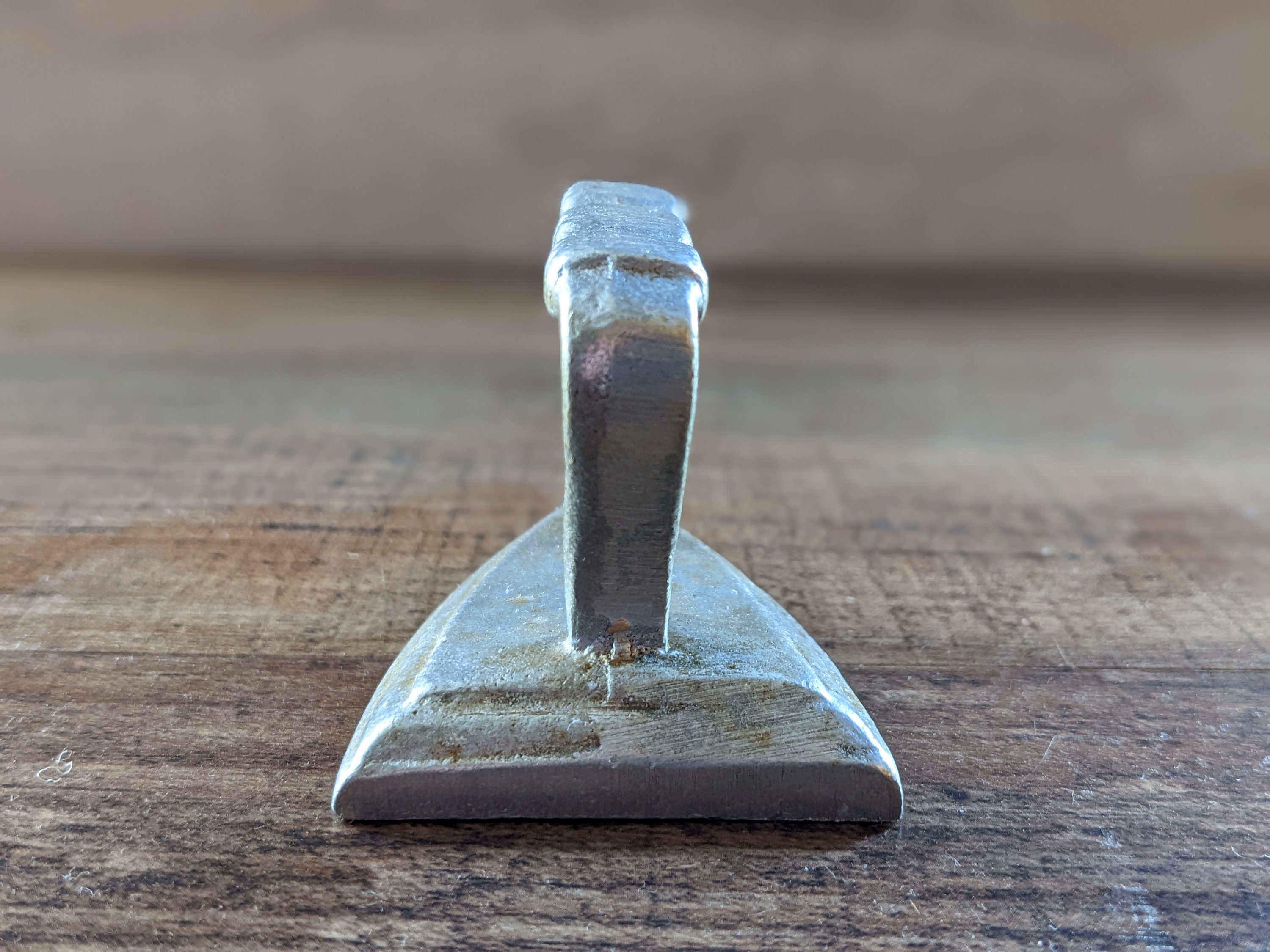 Vintage Miniature Sad Iron Toy - Etsy