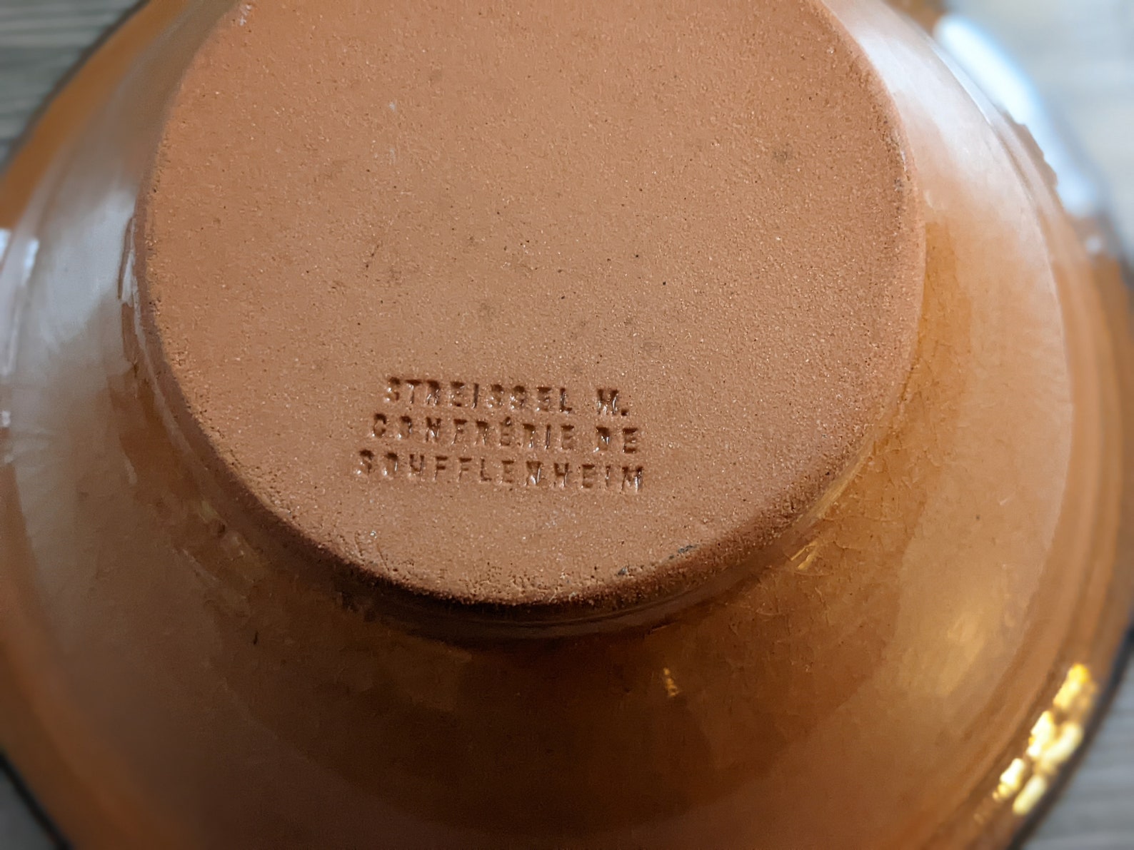 Streissel M. Pottery Painted Bowl - Etsy