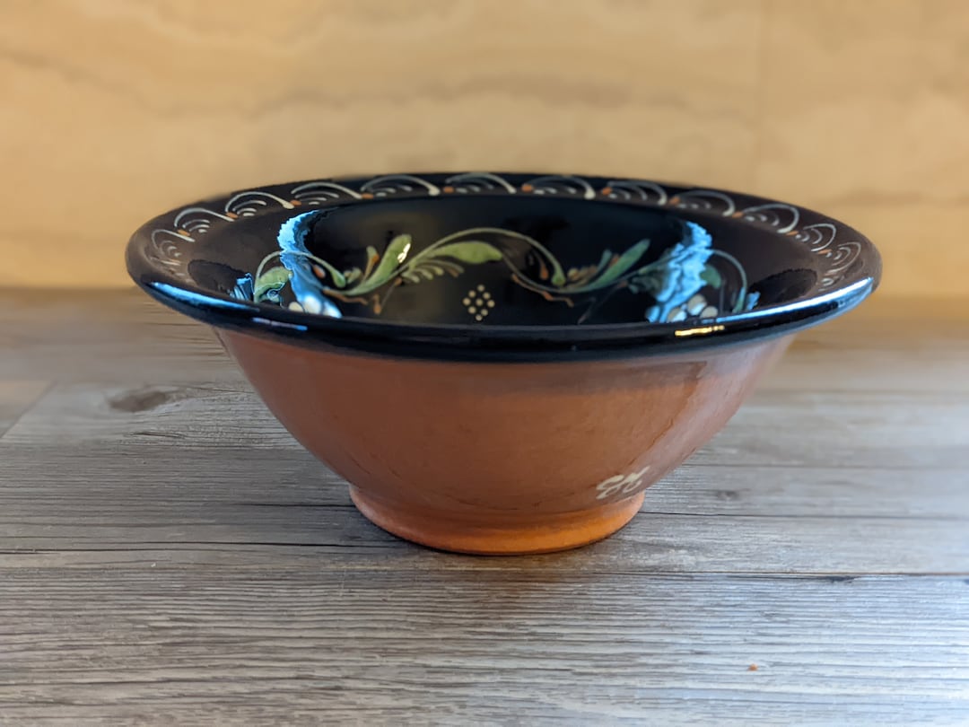 Streissel M. Pottery Painted Bowl - Etsy