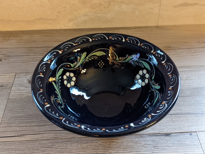 Streissel M. Pottery Painted Bowl - Etsy