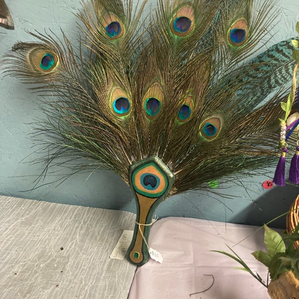 Peacock Fan - Etsy