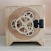 Cnc Files, Unique Wooden Storage Box With a Working Gear Lock Mechanism ...