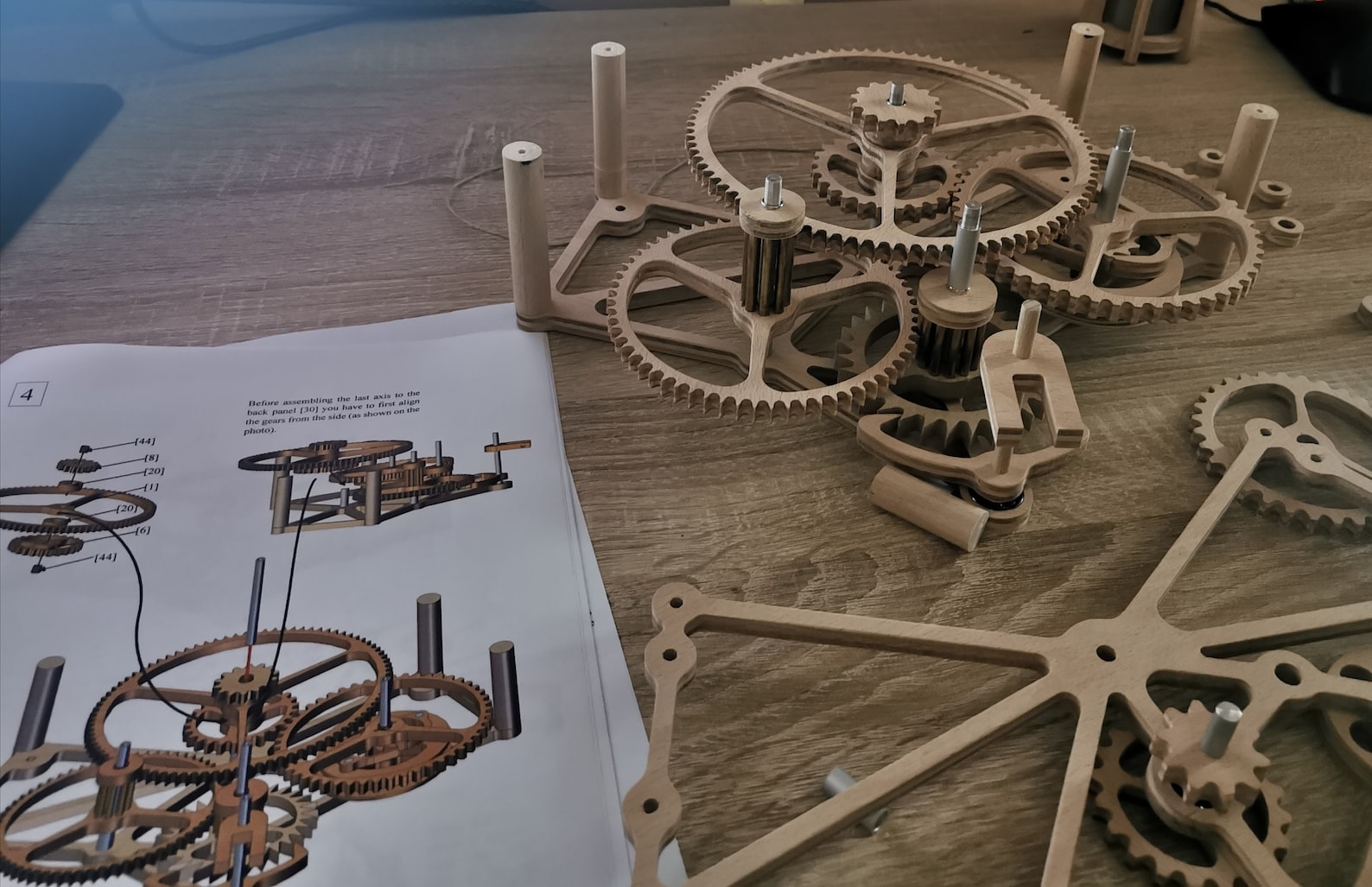 Cnc Files, Wooden Mechanical Gear Clock, File Cnc, Laser Cutting, Laser ...