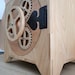 Cnc Files, Unique Wooden Storage Box With a Working Gear Lock Mechanism ...