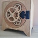 Cnc Files, Unique Wooden Storage Box With a Working Gear Lock Mechanism ...