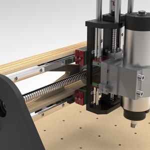 DIY CNC Milling Machine 3D Model Files, .dxf, .STEP, Electrical Plans ...