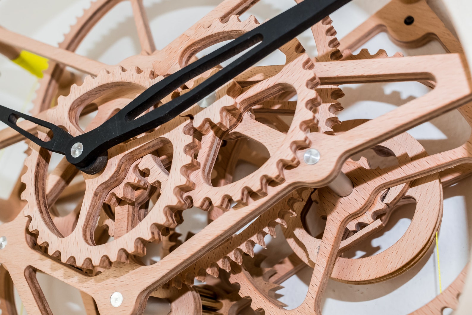 Cnc Files, Wooden Mechanical Gear Clock, File Cnc, Laser Cutting, Laser ...