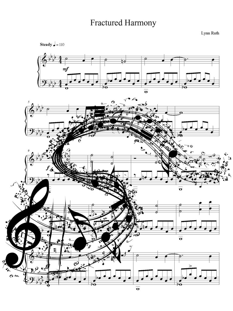 Piano Sheet Music, Sheet Music, Piano Music, Music Sheets, Piano Score, Piano Song, Printable ...