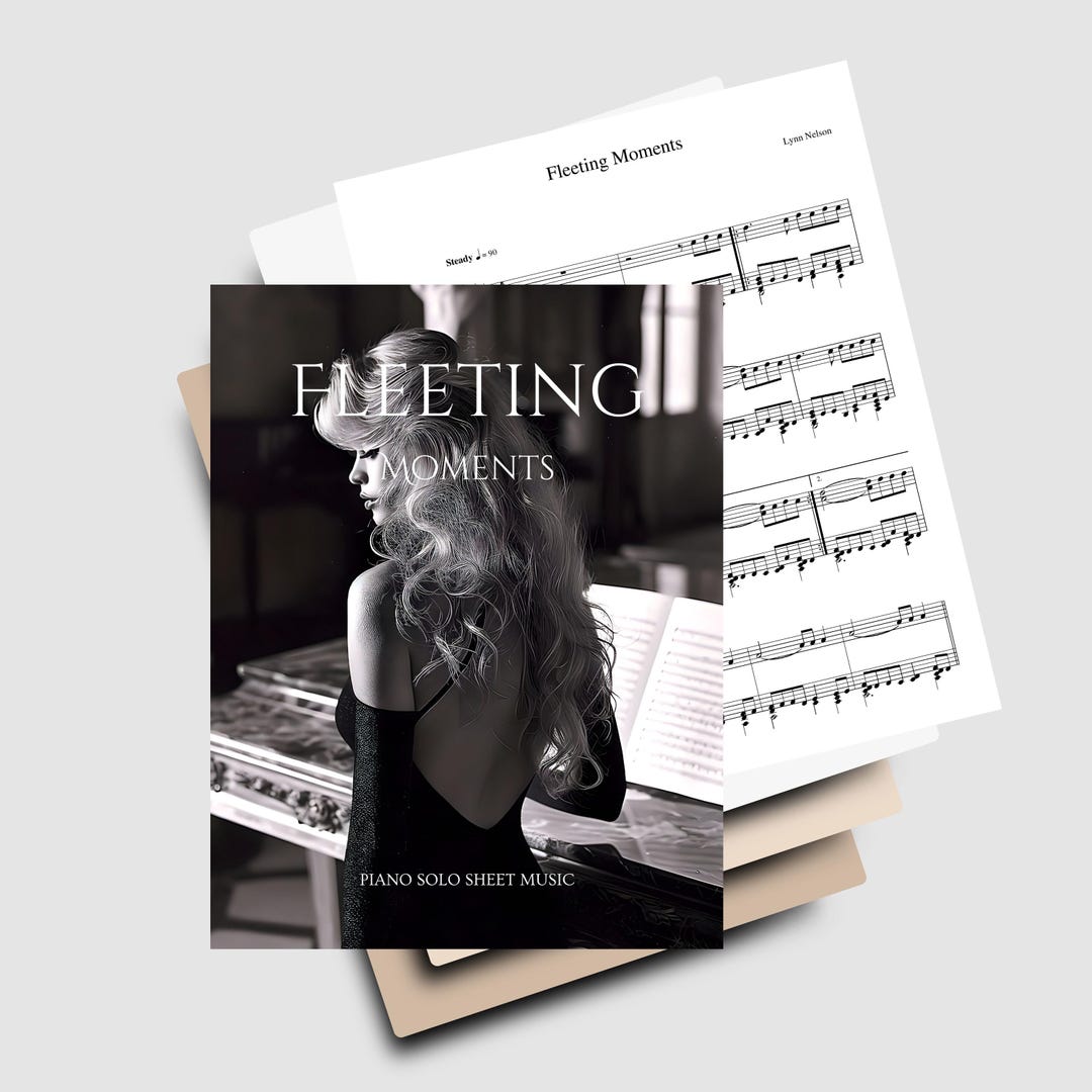 PDF, Sheet Music, Music Sheet, Piano Score, Recital Gift, Music ...