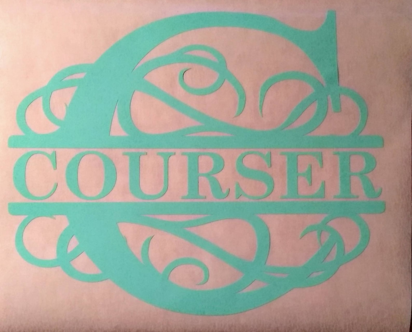 Milk Can Decal Monogram Vinyl Decal Vinyl Decal for Flower - Etsy