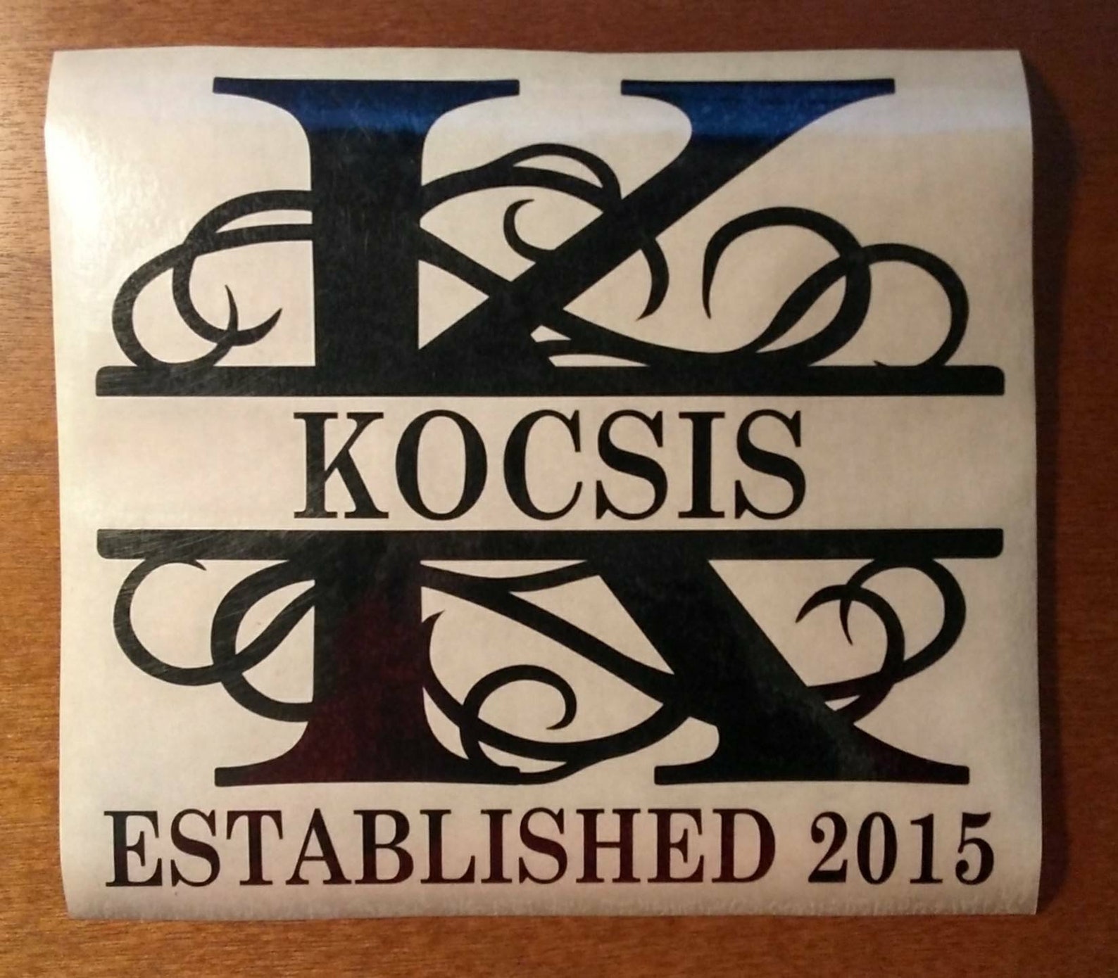 Milk Can Decal Monogram Vinyl Decal Vinyl Decal for Flower - Etsy