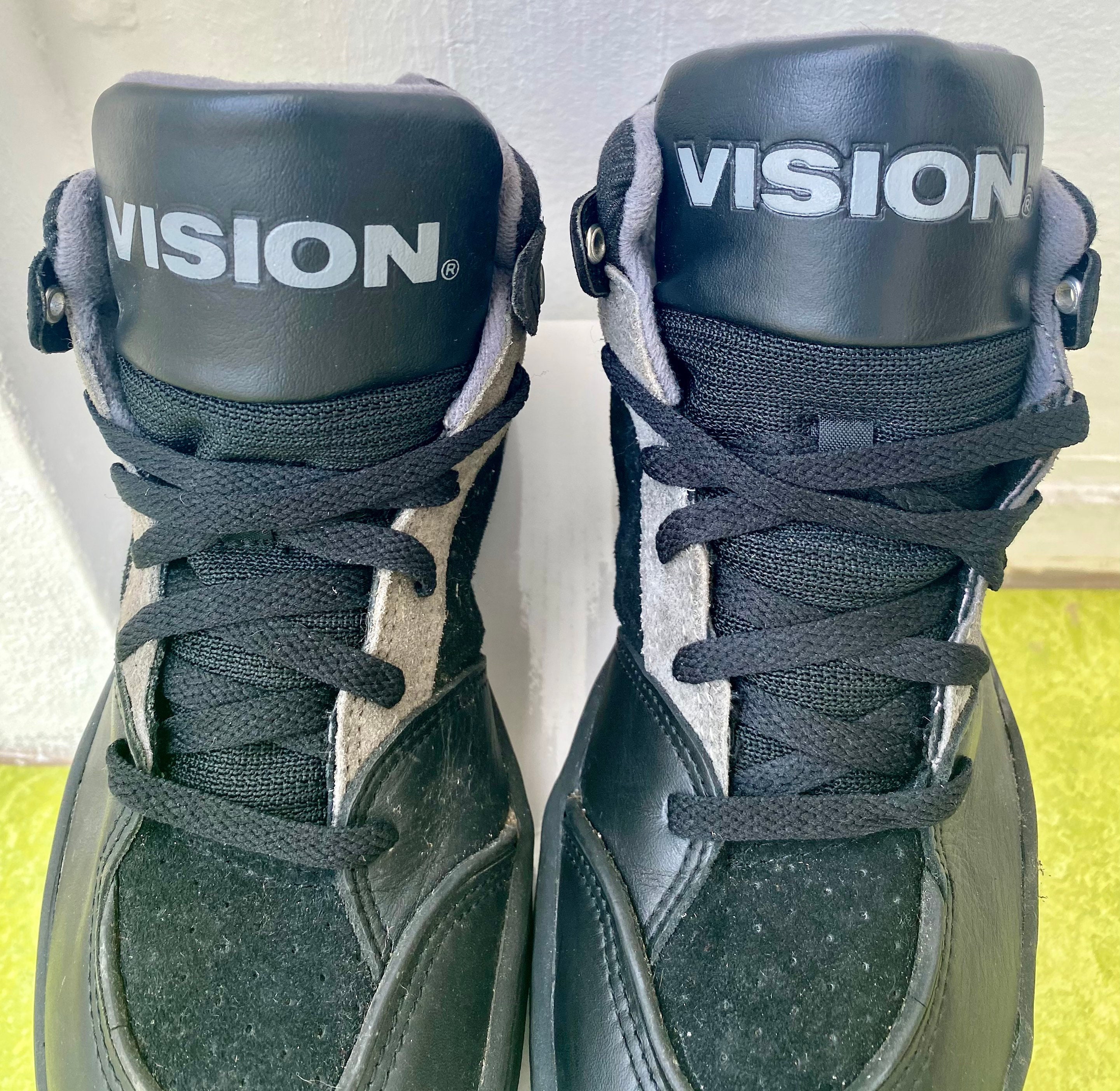 1980s Original Vision Street Wear MS19000 Skateboard Shoes UK | Etsy