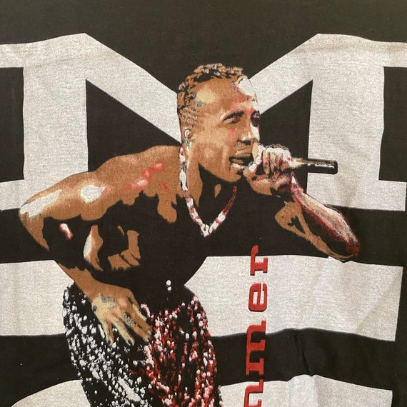 1991 Vintage Worn Faded MC Hammer Hip-Hop Rap Rock Te… - Gem