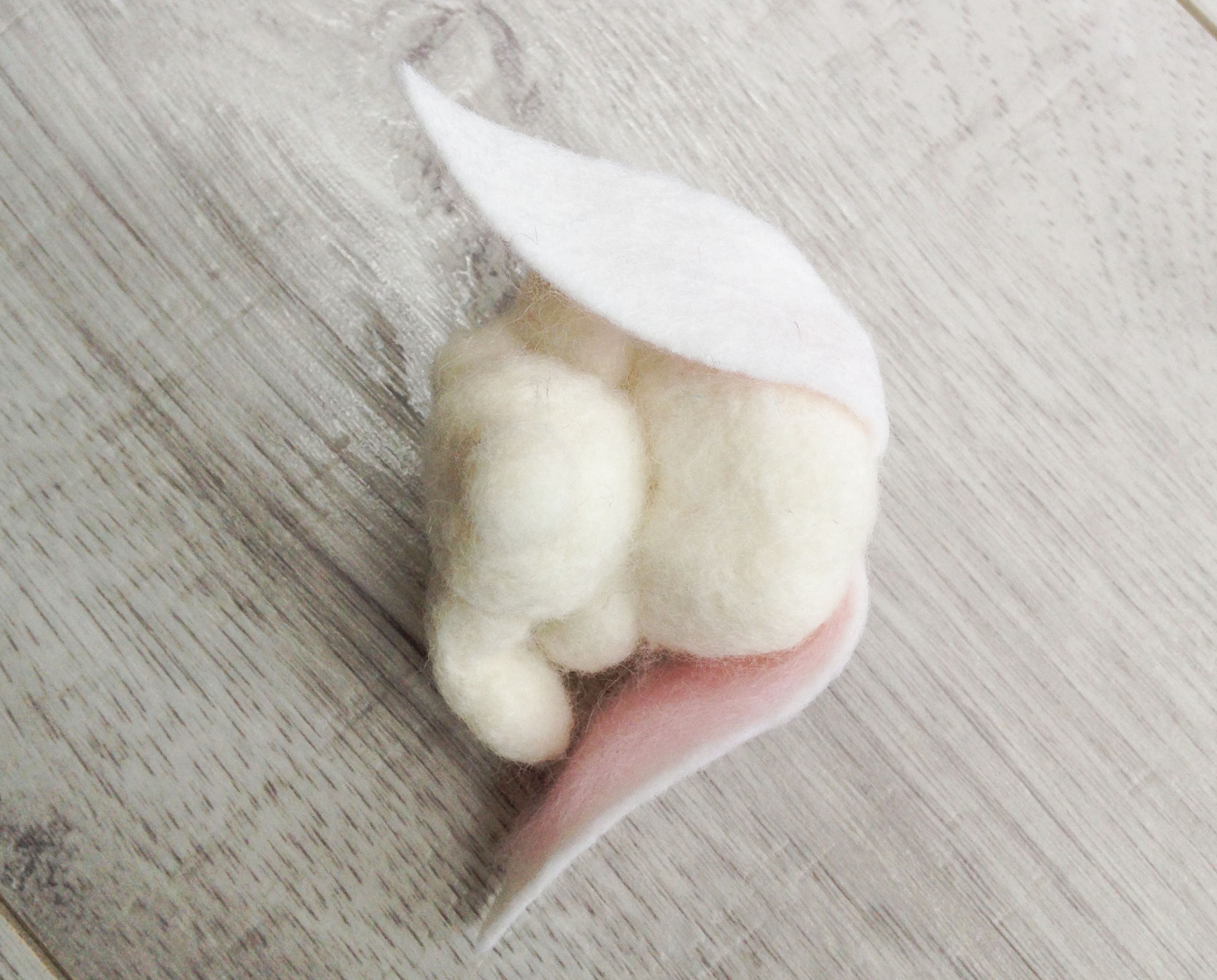 3D Wall Art Rabbit Gift, Miniature Felt Rabbit Soft Sculpture Woodland ...