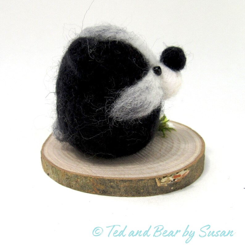 Needle Felted Badger Handmade Miniature Woodland Animal, Woodland ...
