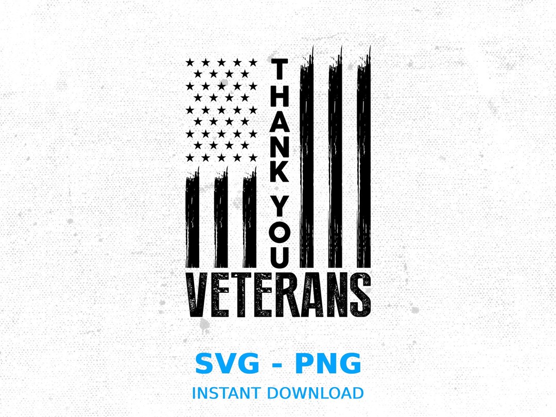 Thank You Veteran SVG, Veterans Day Svg, Military Svg, Patriotic Svg ...