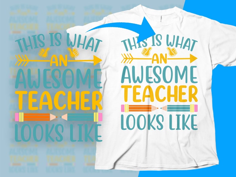 Teacher Svg, This is What an Awesome Teacher Looks Like SVG, Teacher ...