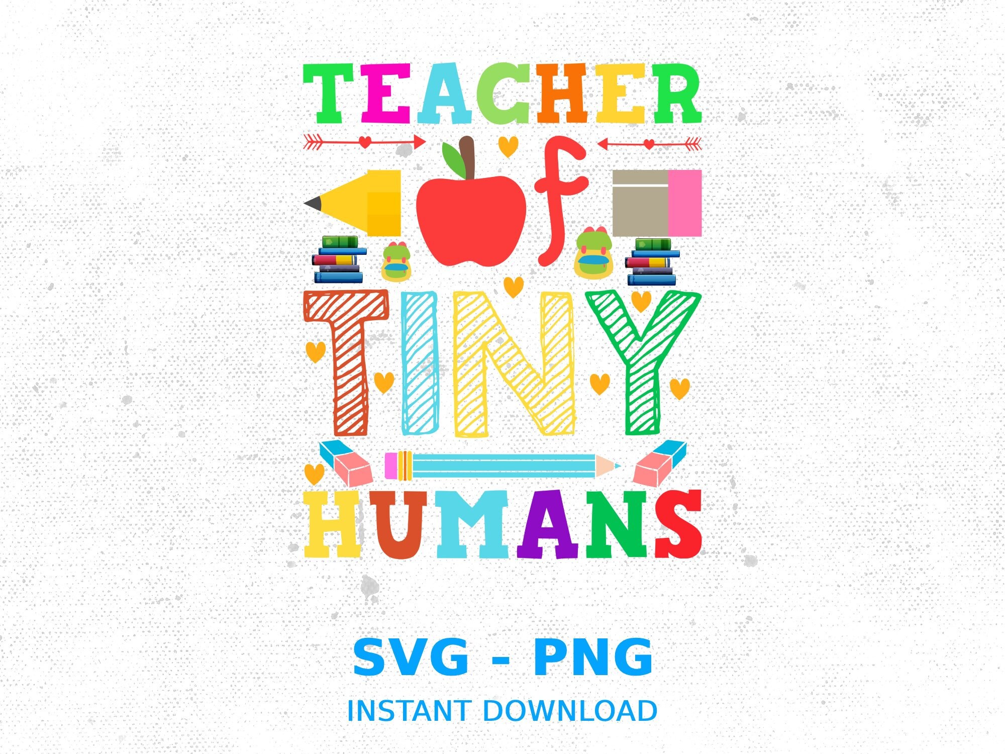 Teacher of Tiny Humans Svg Kindergarten Teacher Svg Teacher - Etsy