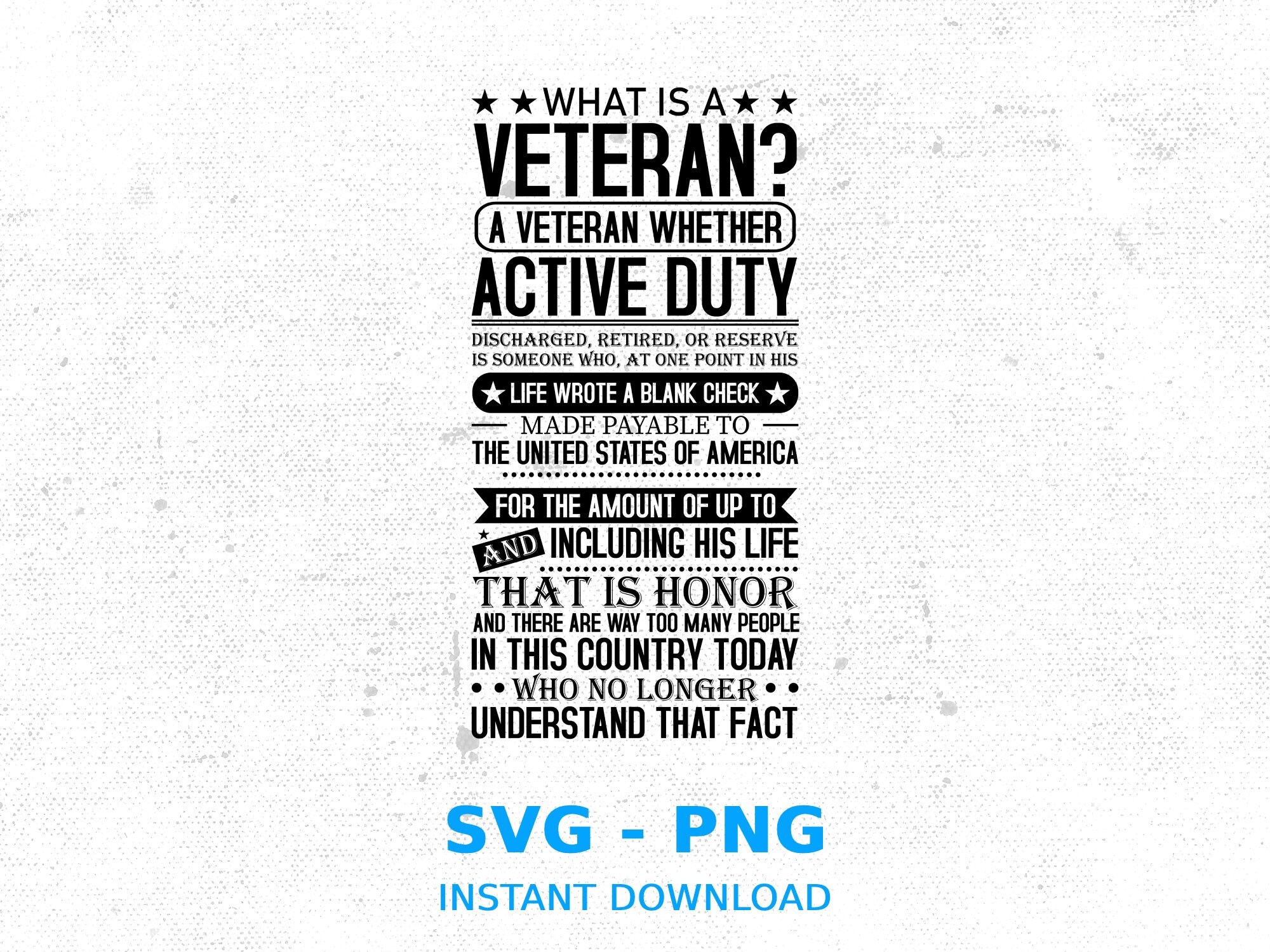 What is A Veteran Veteran Png, Veteran Svg, What is A Veteran Svg File ...