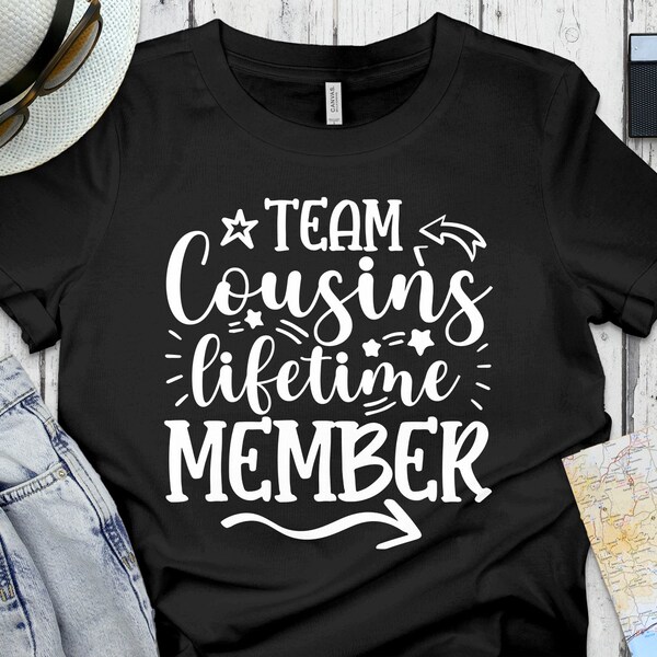 Team Cousins Lifetime Member Svg Png - Etsy