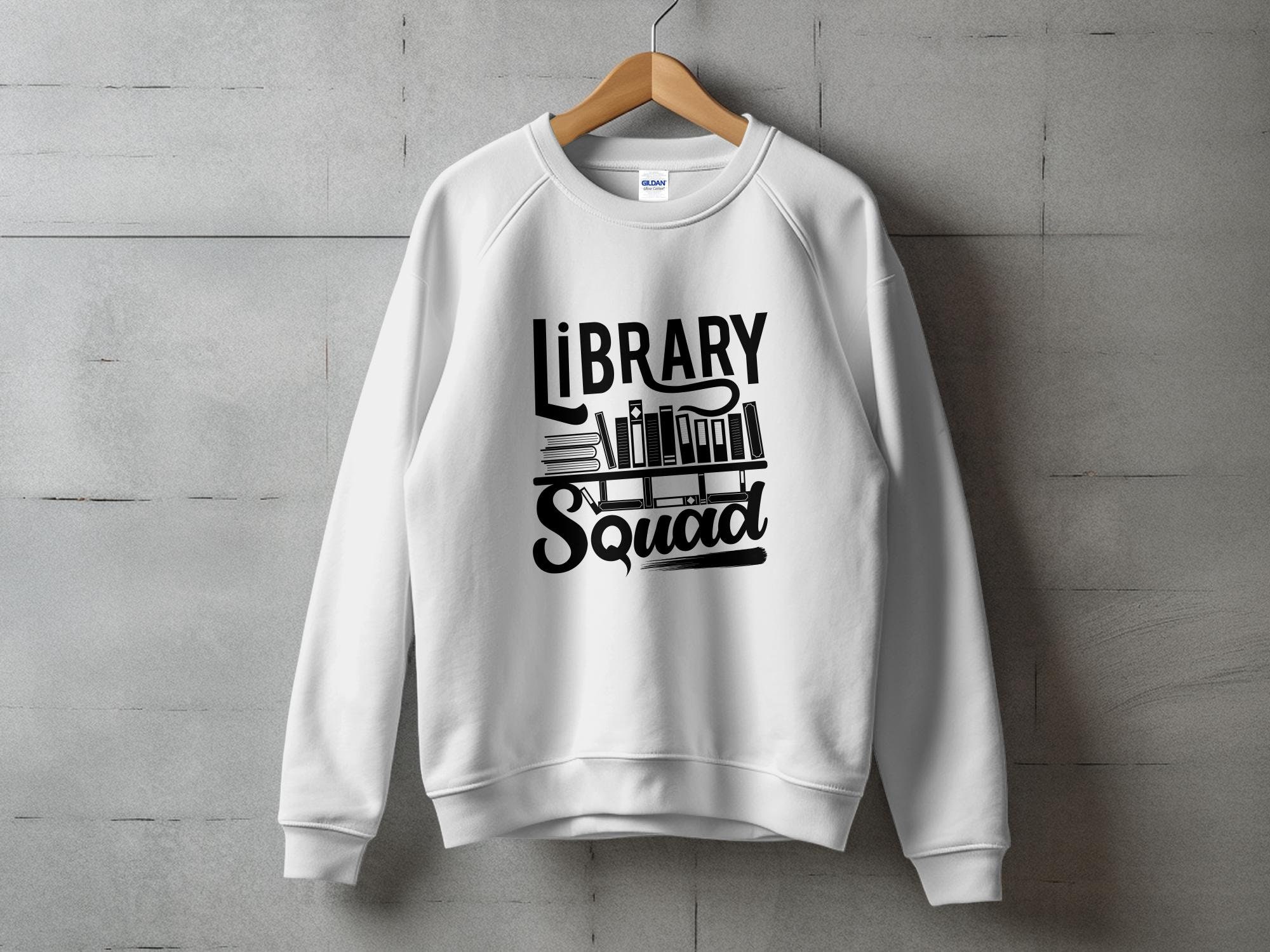 Library Squad Svg Library Crew Svg Librarian Svg Book Lover - Etsy ...