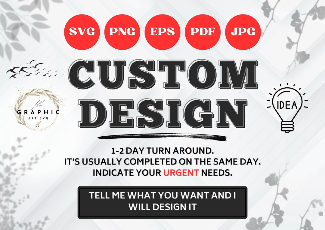 Custom SVG, Custom PNG, Personalized SVG, Custom Cricut File, Custom ...