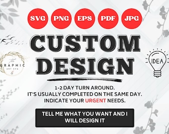 Custom SVG, Custom PNG, Personalized SVG, Custom Cricut File, Custom ...