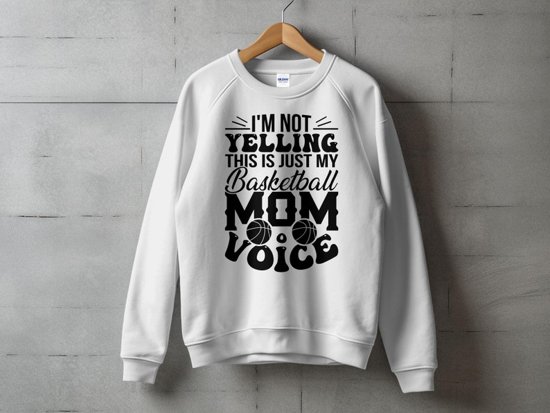 I'm Not Yelling This is My Basketball Mom Voice Svg - Etsy
