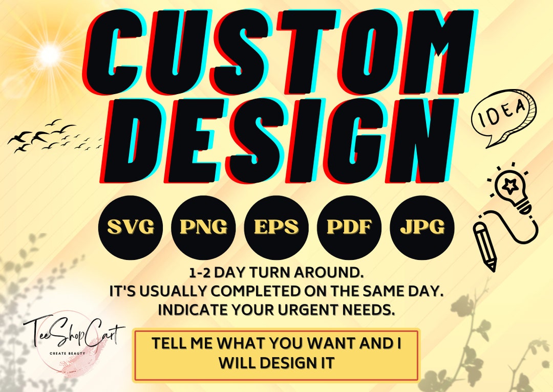 Custom SVG Custom PNG Personalized SVG Custom Cricut File - Etsy