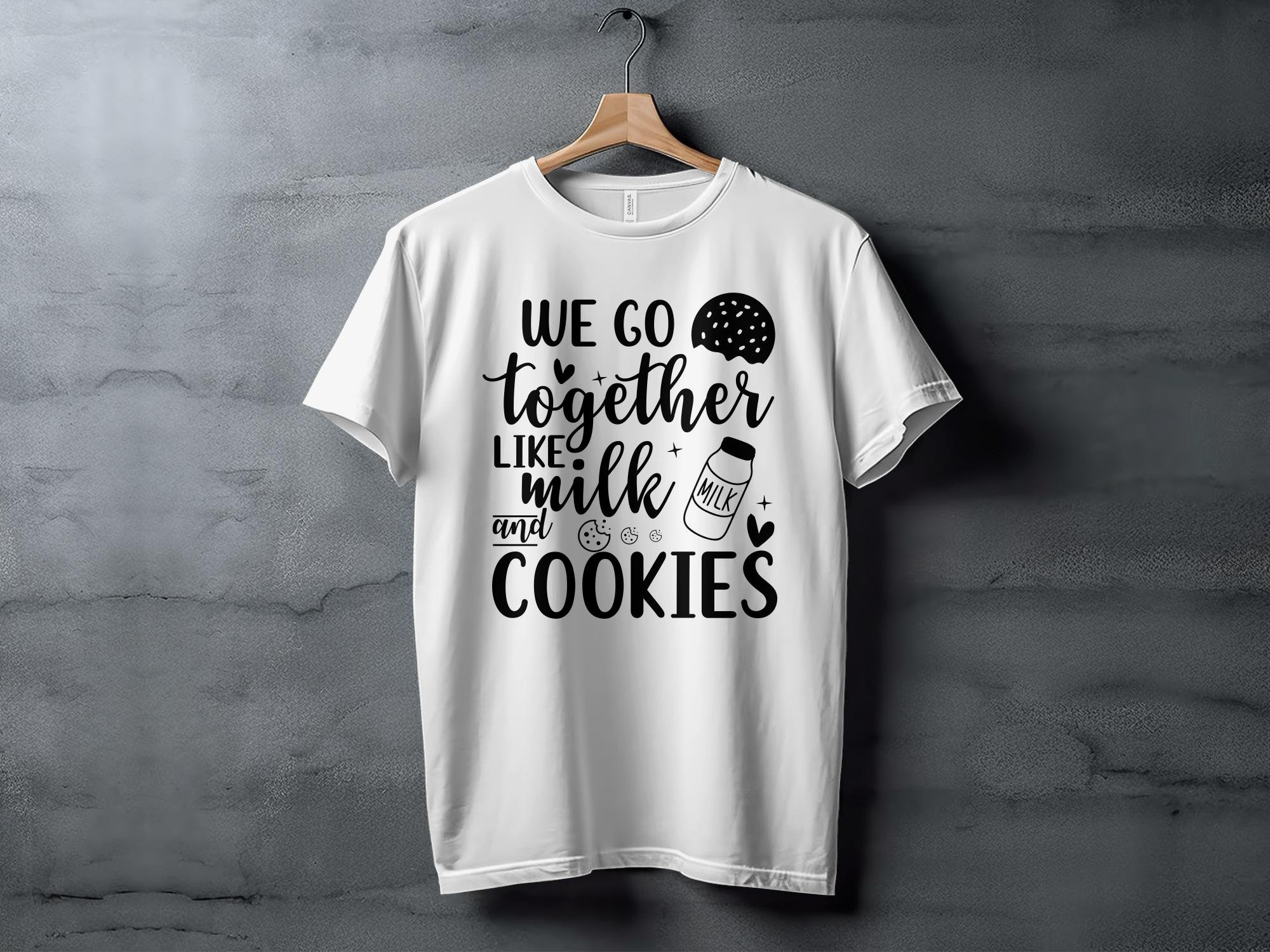 We Go Together Like Milk and Cookies SVG, Png, Instant Download, Cricut ...