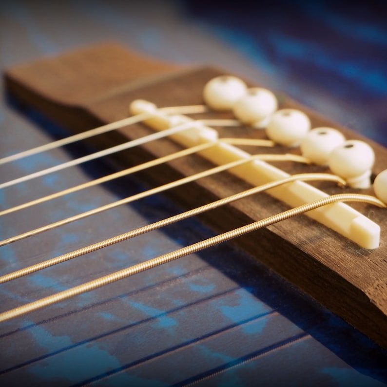 Lindo Eco-friendly Acoustic Guitar Strings Light 11 15 24 32 - Etsy