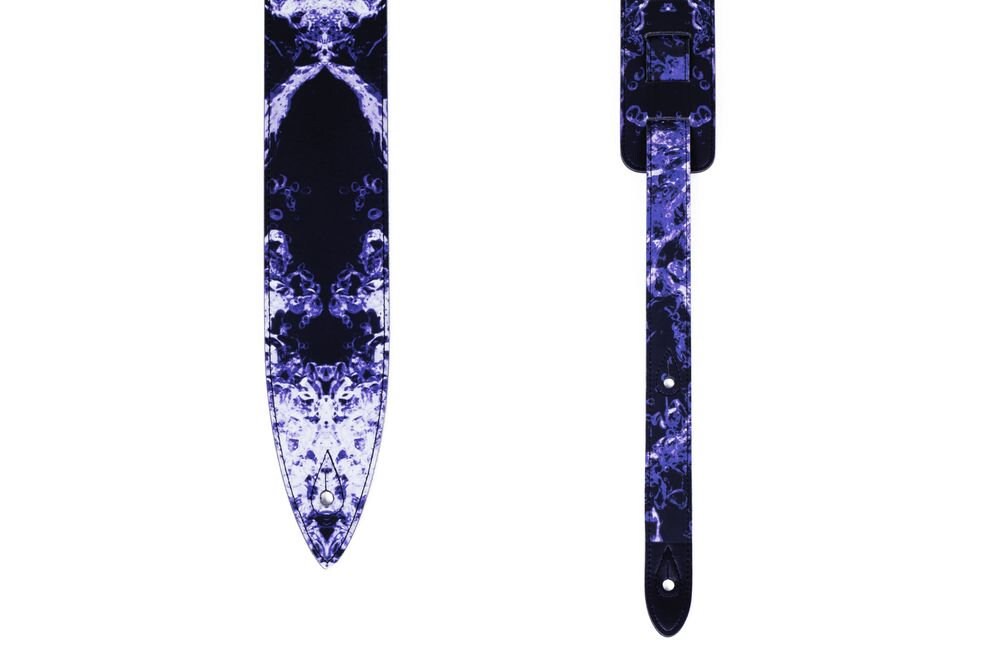 Lindo Alien Artwork Guitar Strap PVC Electric Acoustic Bass - Etsy UK