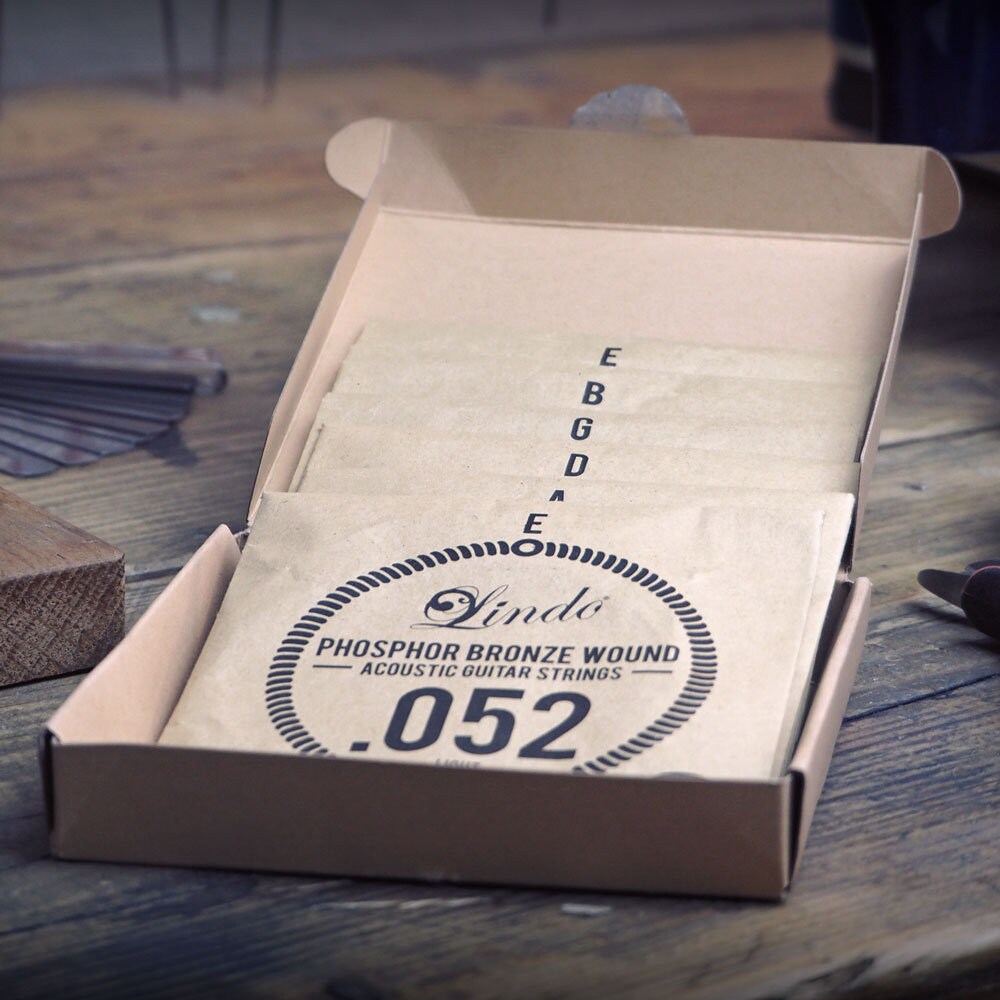 Lindo Eco-friendly Acoustic Guitar Strings Light 11 15 24 32 - Etsy