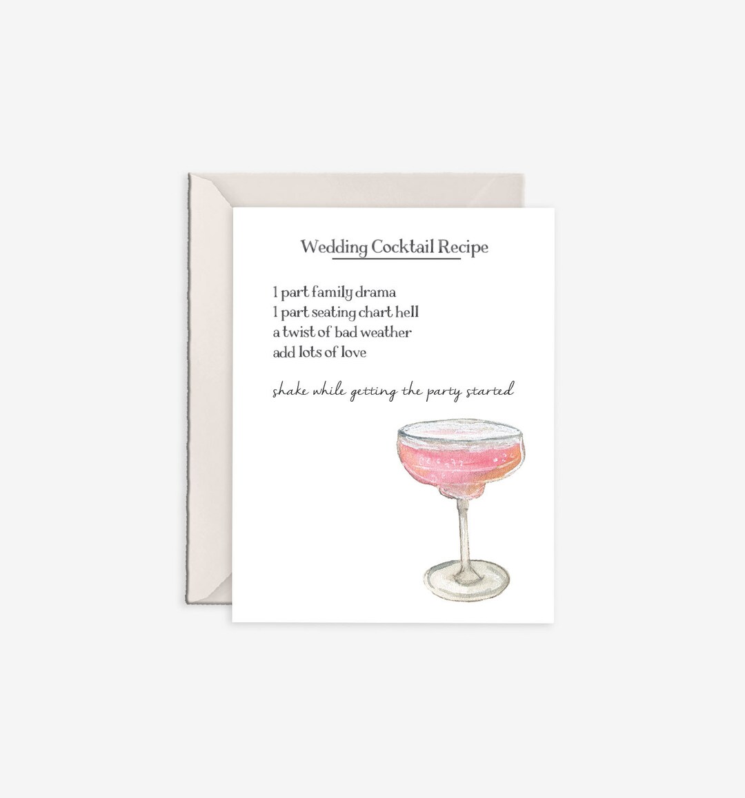 Wedding Card, Congrats Card, Funny Wedding, Funny Congrats, Witty ...