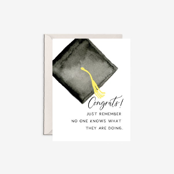 Funny Grad Card - Etsy