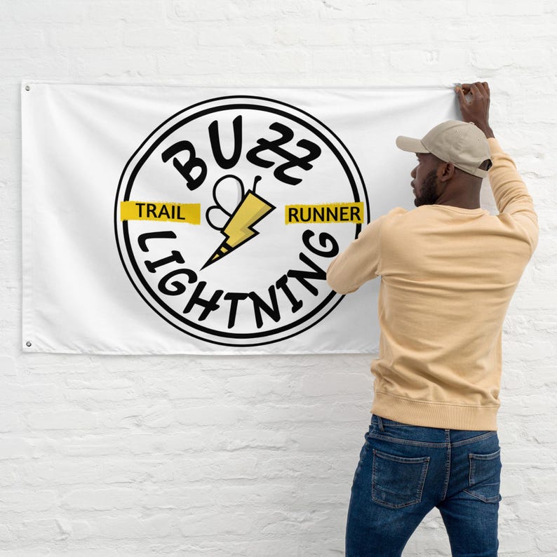 Buzz Lightning Flag - Etsy