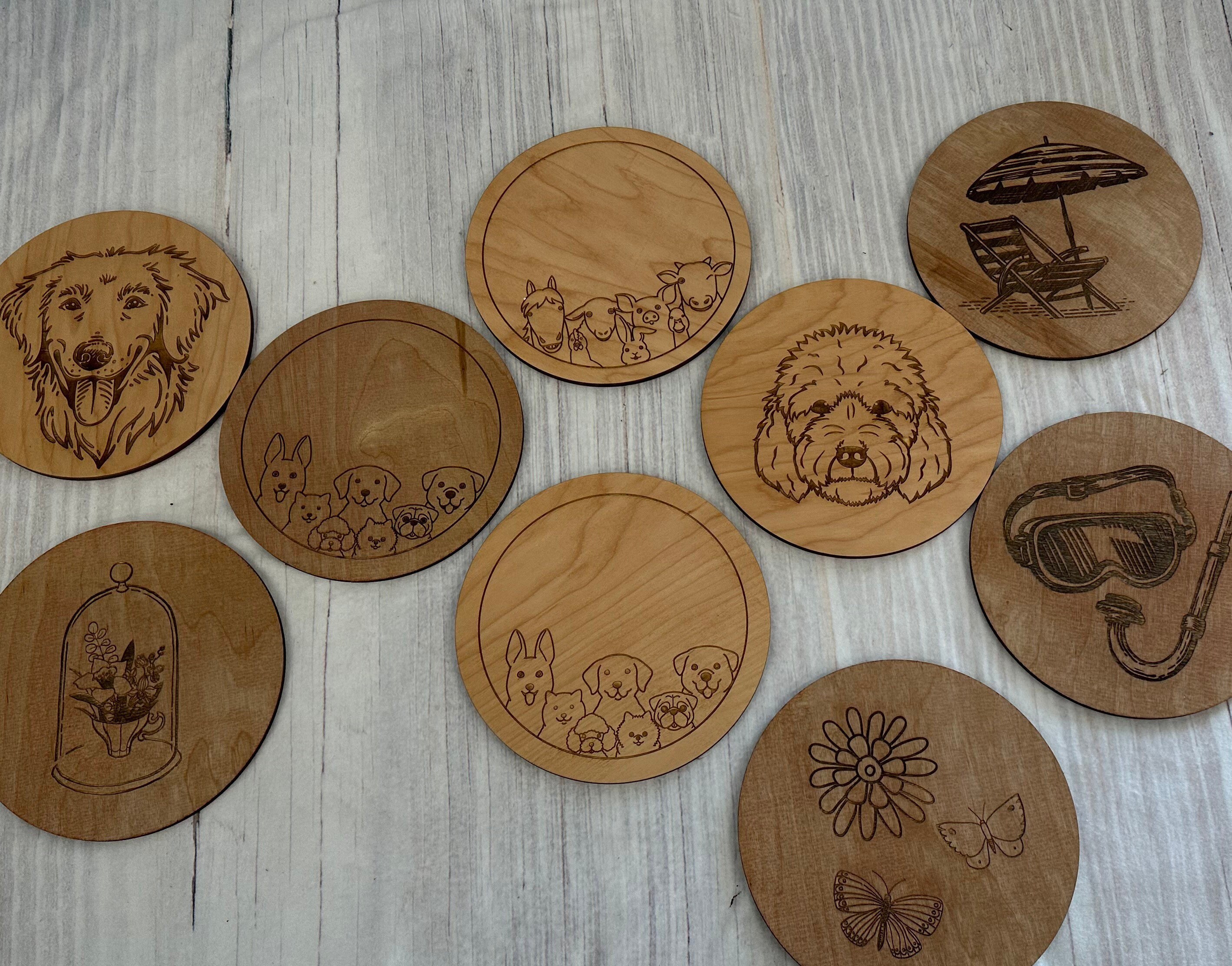 Trivets, Custom, Personalized, Plants, Pots, Wooden - Etsy