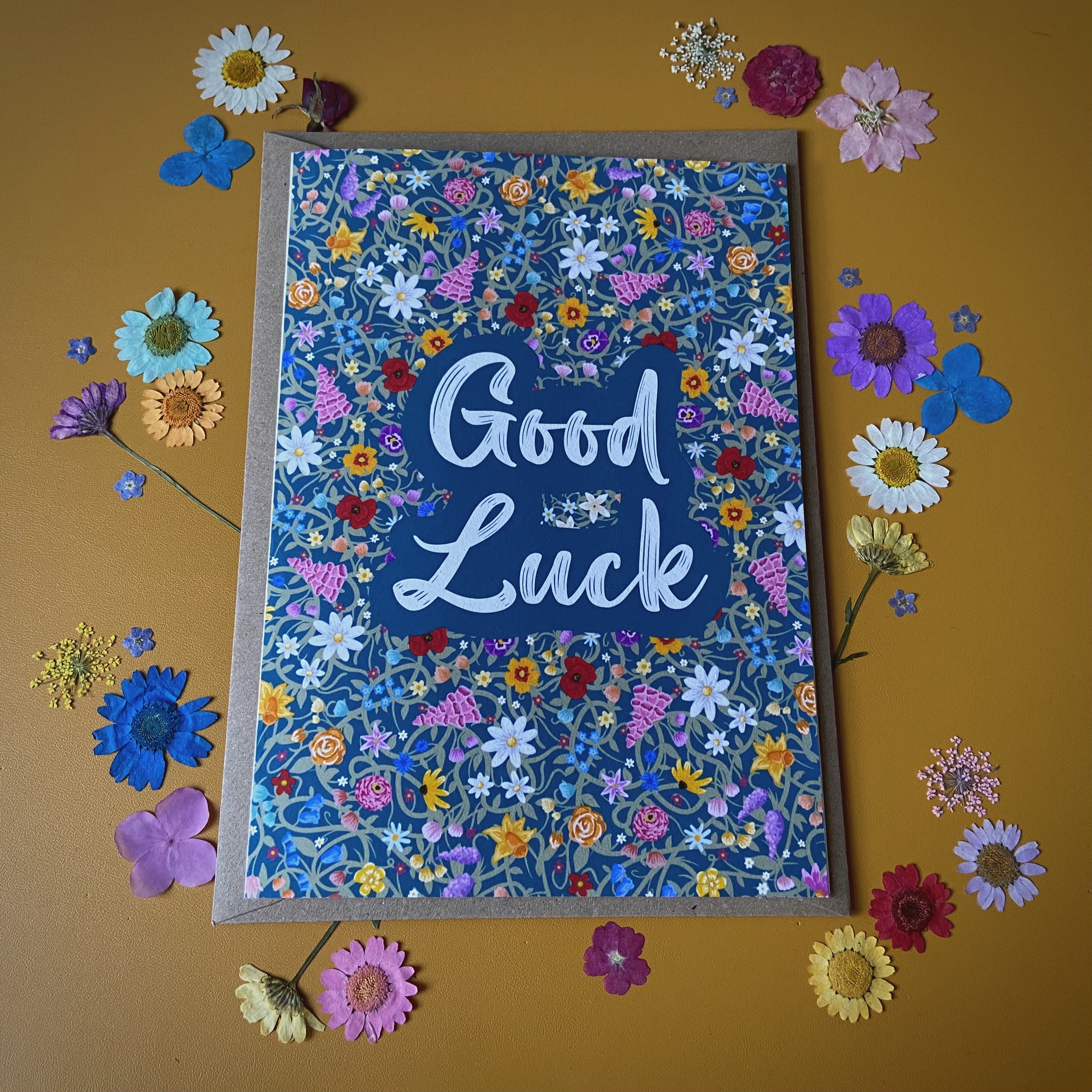 Good Luck Card - Etsy