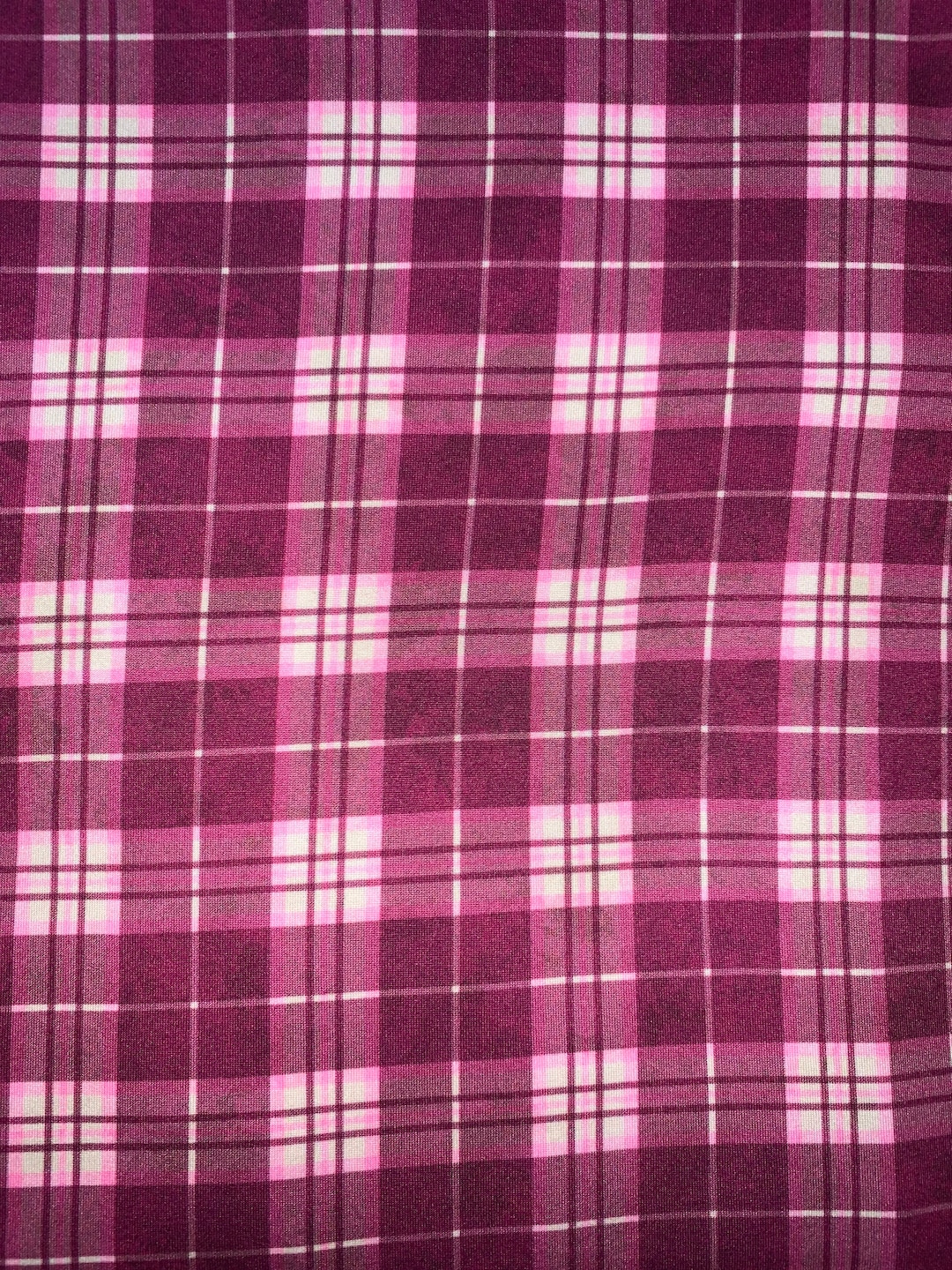 Berry Plaid Fabric, RTS DBP 230gsm - Etsy