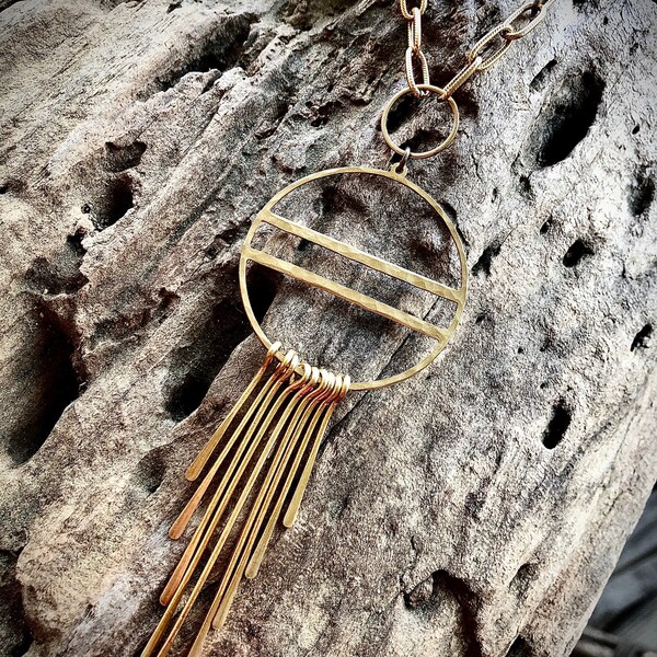 Fringe Necklace - Etsy