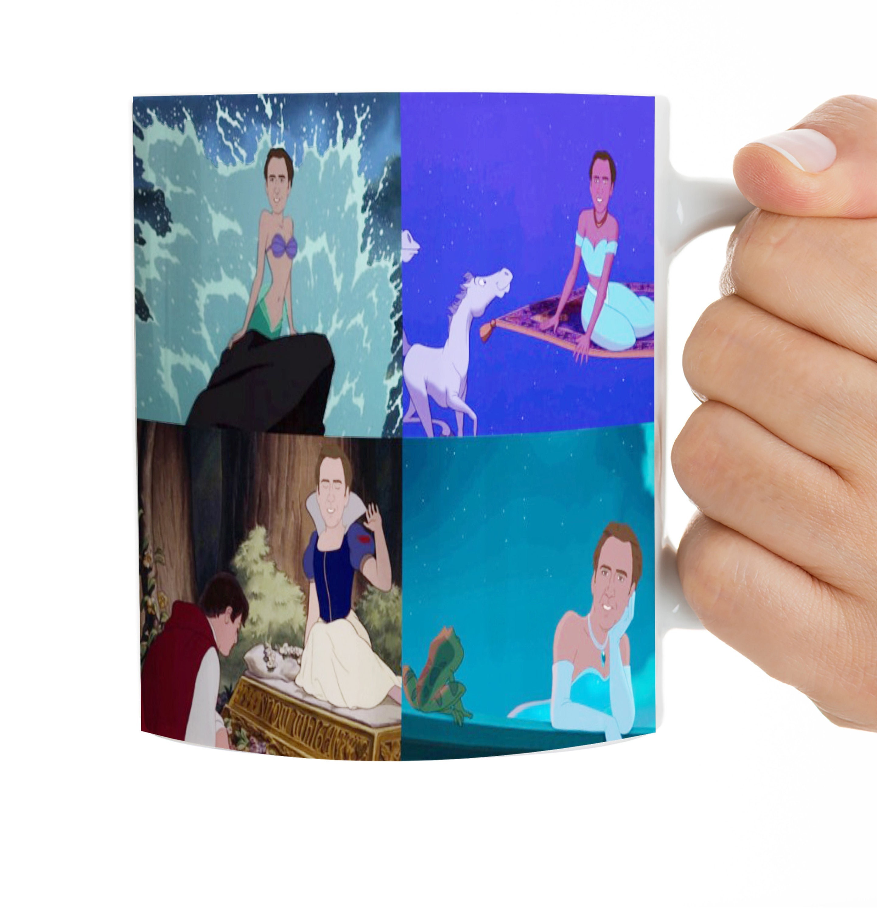 Nicolas Cage As Disney Princess