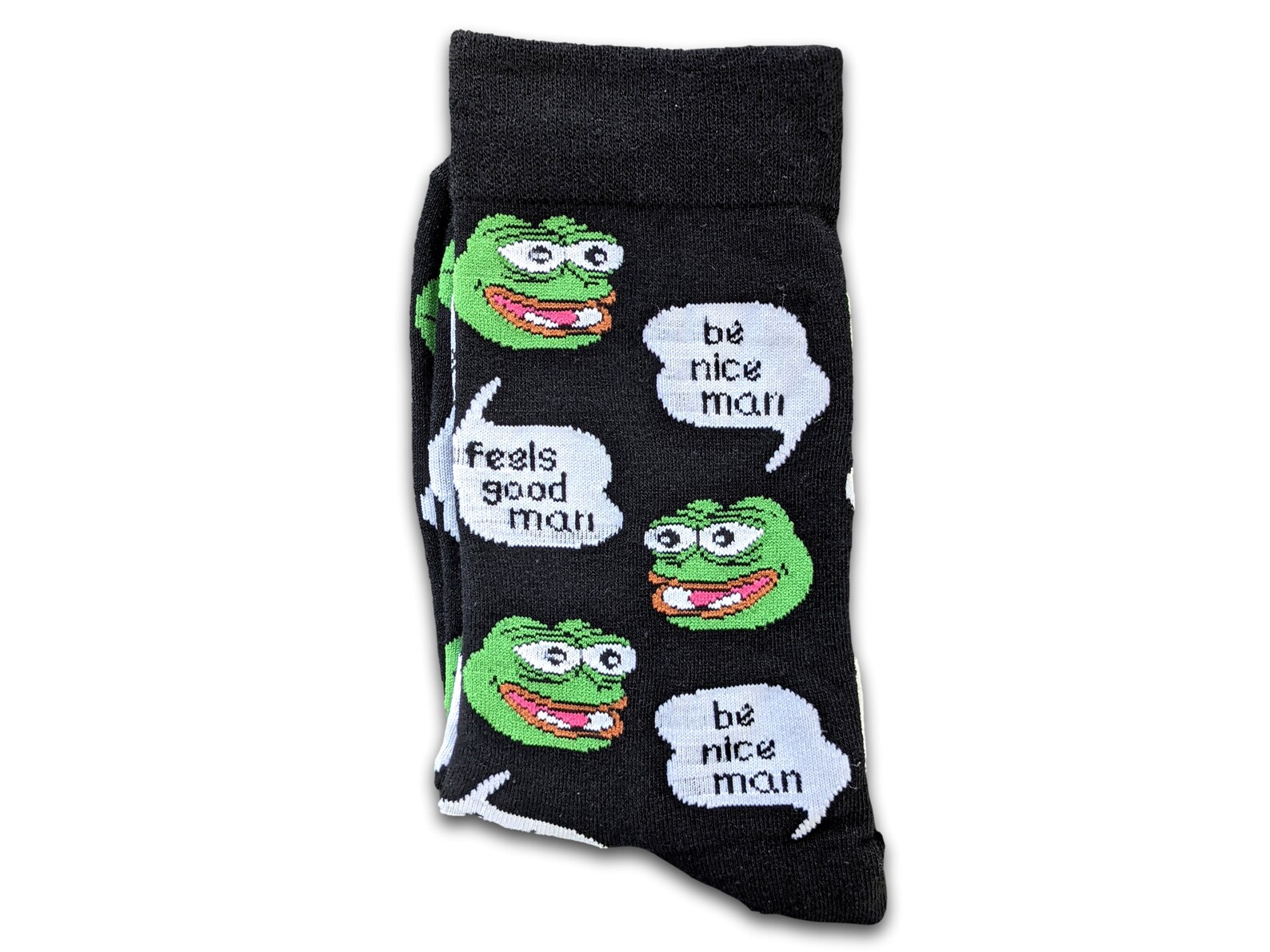 Pepe the Frog Meme Socks | Rare Pepe Crypto Gifts | Novelty Socks ...