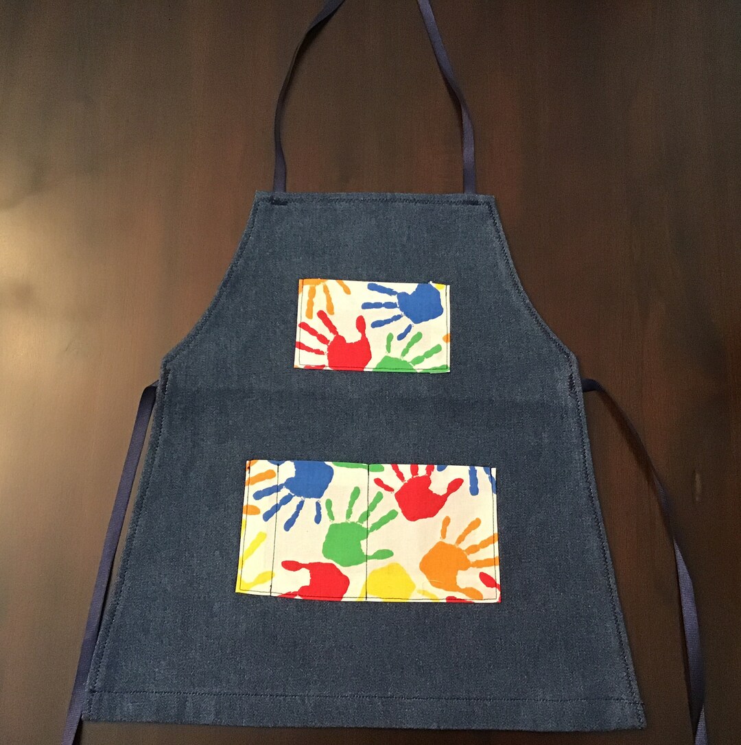 Childrens Craft Apron - Etsy