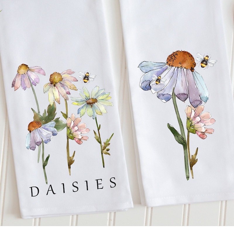 Daisy Kitchen Decor - Etsy