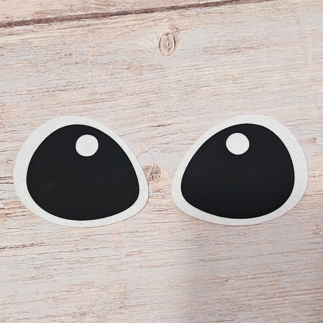 Stitch Felt Eyes (pk of 4), Felt Alien Eyes, Kawaii Eyes, Amigurumi ...