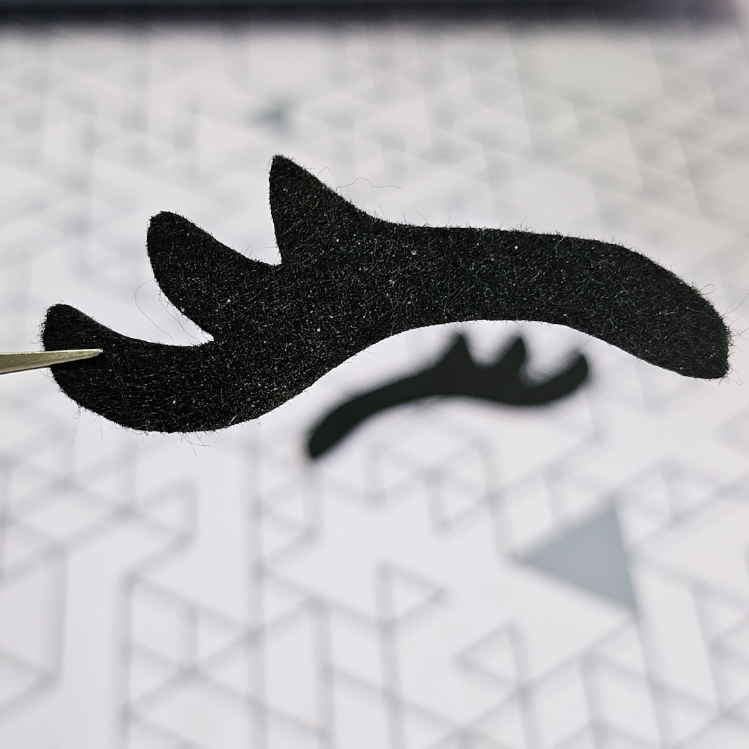 Felt Eyes, Felt Eyelashes, Kawaii Eyes, Amigurumi Eyes, Felt Eyes, Pck ...