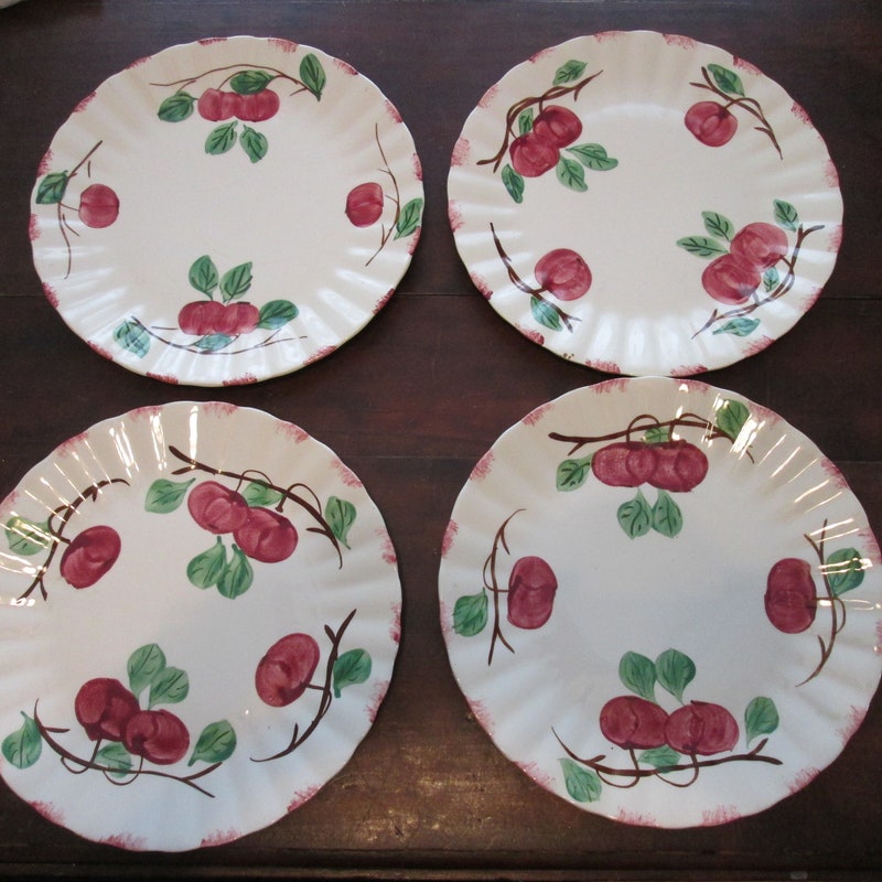 Blue Ridge Plates - Etsy